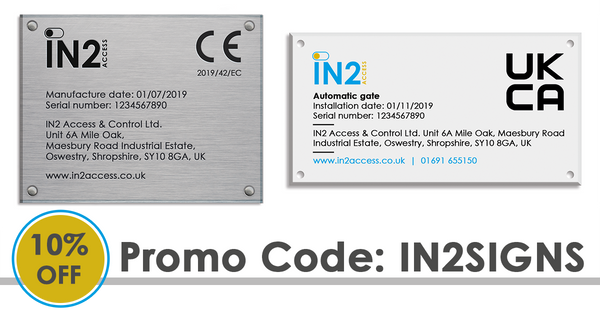 CE and UKCA plates after Brexit Transition Period – IN2 Access ...