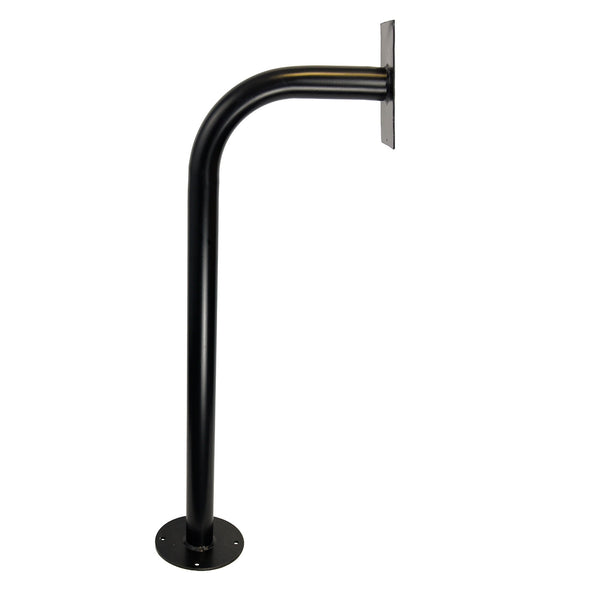 Car height intercom gooseneck mounting post - powder coated black – IN2 ...