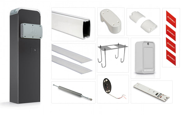 LIMIT 500 GREY 24V w/ (RD/GN) LED light (kit) – IN2 Access & Control Ltd