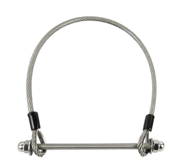 Stainless Steel Gate 600mm Anti-Fall Cable including M10 x 200mm bolt ...