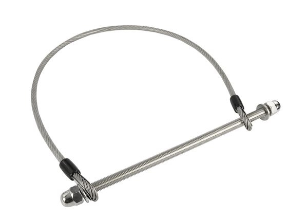 Stainless Steel Gate 800mm Anti-Fall Cable including M12 x 300mm bolt ...