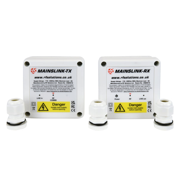 MAINSLINK 5KM Wireless Mains to Mains 230VAC Link – IN2 Access ...