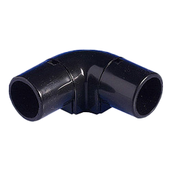 Black Round Conduit Inspection Elbow 20mm – IN2 Access & Control Ltd