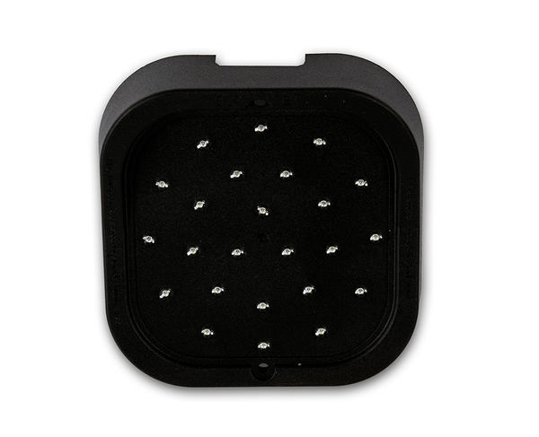 LED Traffic light with single Green 100mm diameter LED array w/ 4m cab ...